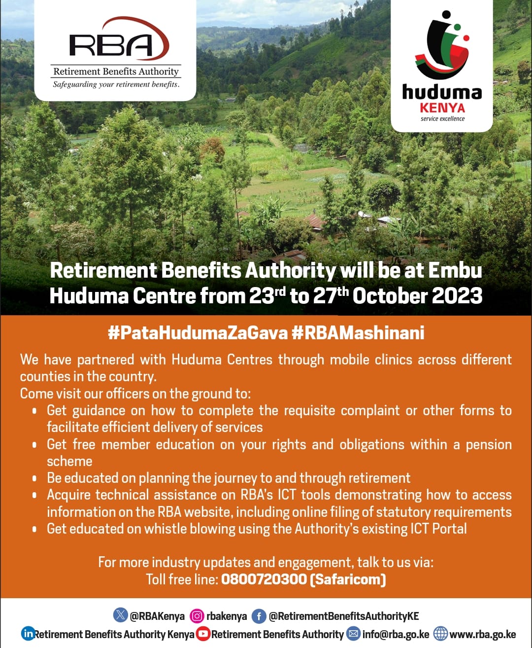 Empowering Embu: RBA's Mission to Secure Your Retirement - Retirement ...