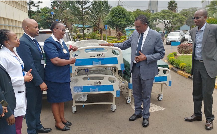RBA donates 15 hospital beds to Kenyatta National Hospital ...
